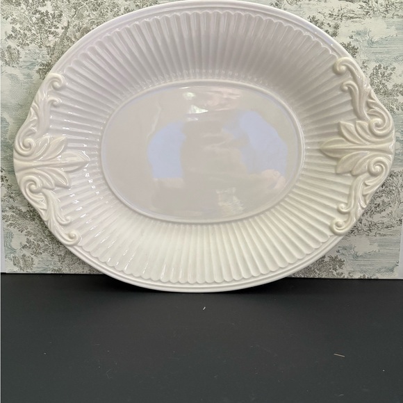Lenox | Dining | Elegant White Lenox Serving Platter From The Butlers ...